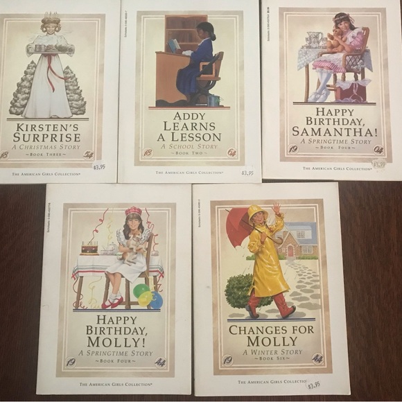 American Girl Pleasant Company | Other | 5 American Girls Collection ...